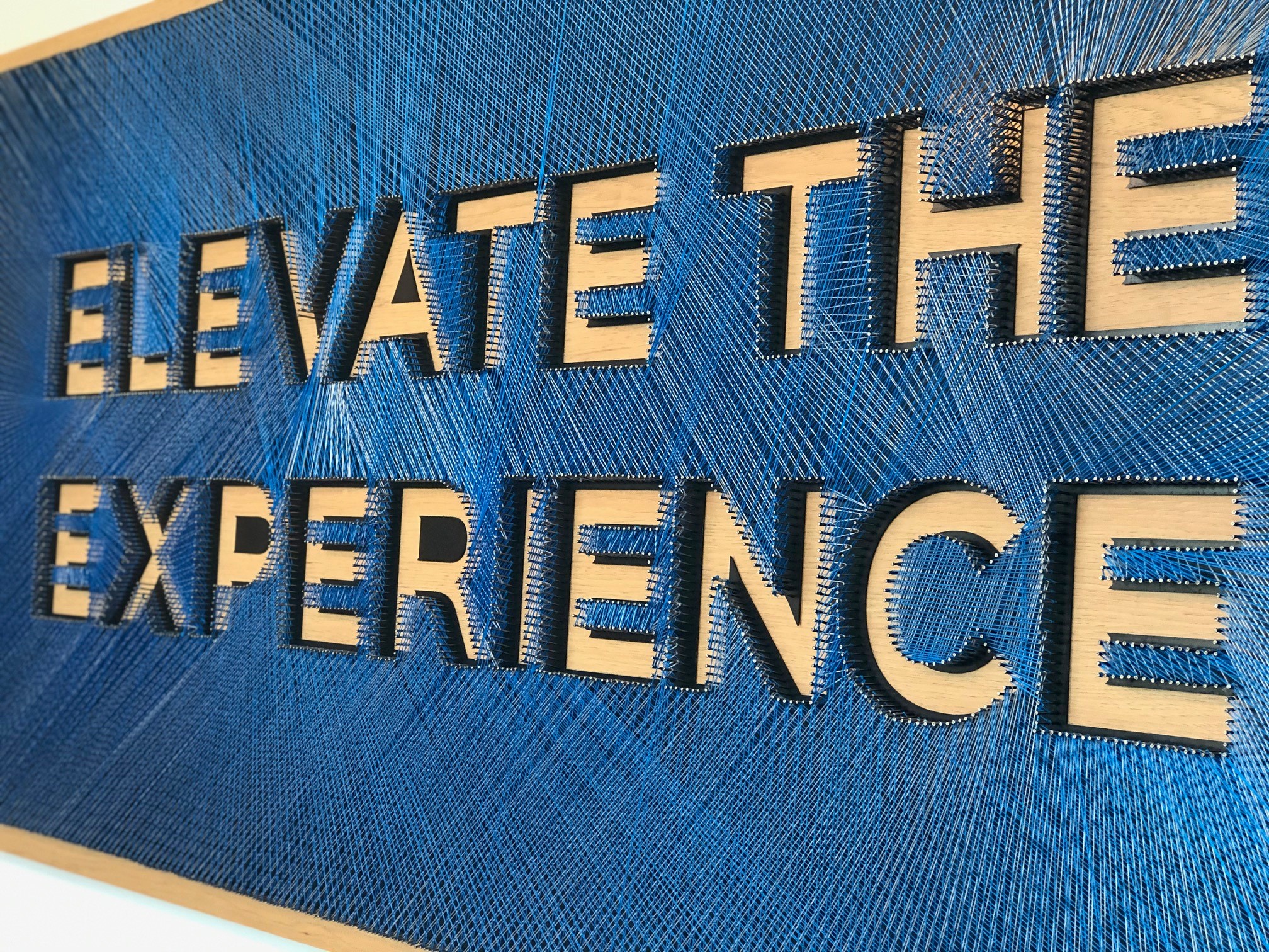 String Art Mural - AEC :AEC