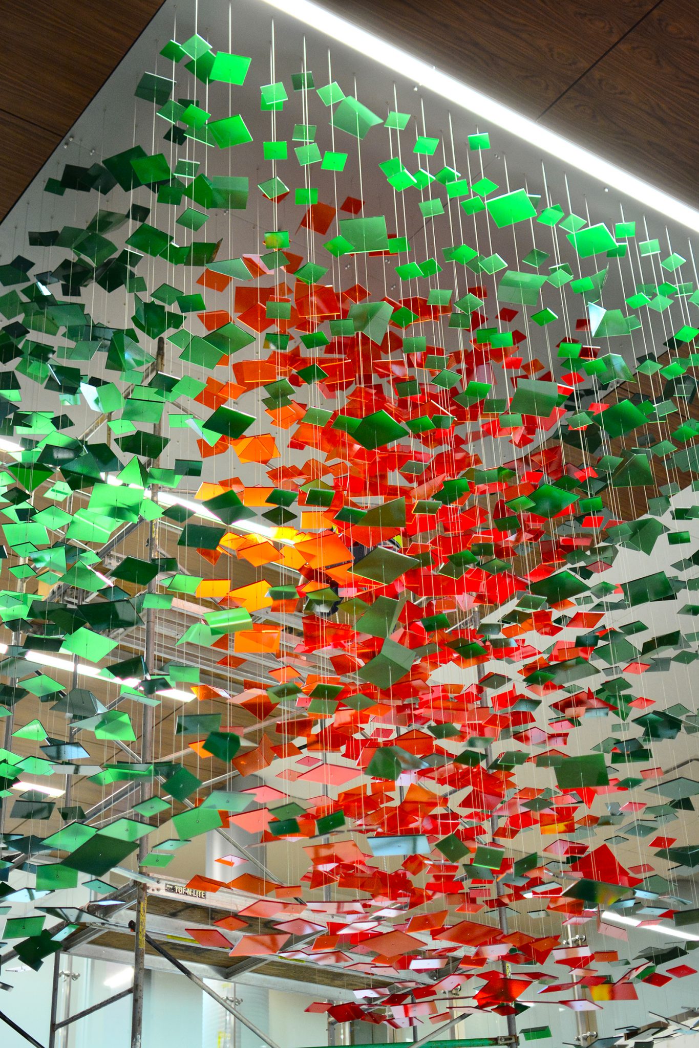 7-Eleven Corporate Headquarters: 3Form Acrylic Mobile - AEC :AEC